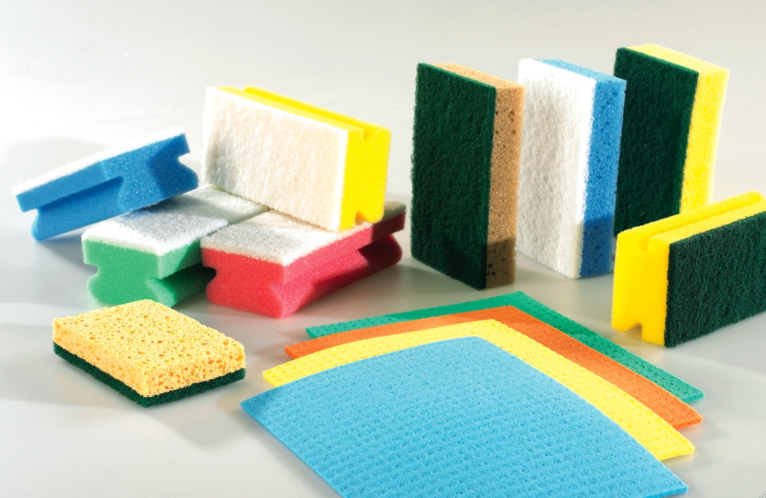 Polyester and Cellulose sponge | Corazzi Fibre
